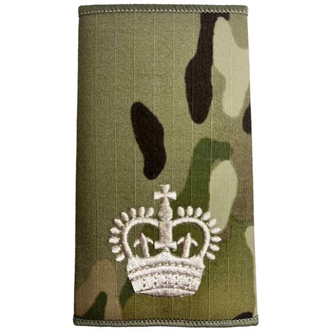 Multicam Rank Slides With Ivory Embroidery Pair John Bulls