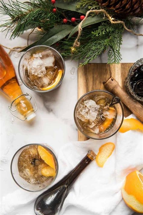 Gingerbread Old Fashioned Cocktail Hunger Thirst Play