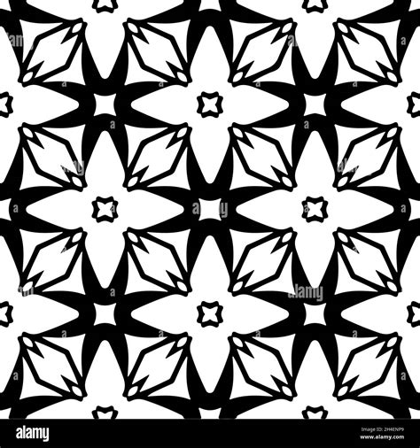 Vector Seamless Pattern Modern Stylish Texture Composition From