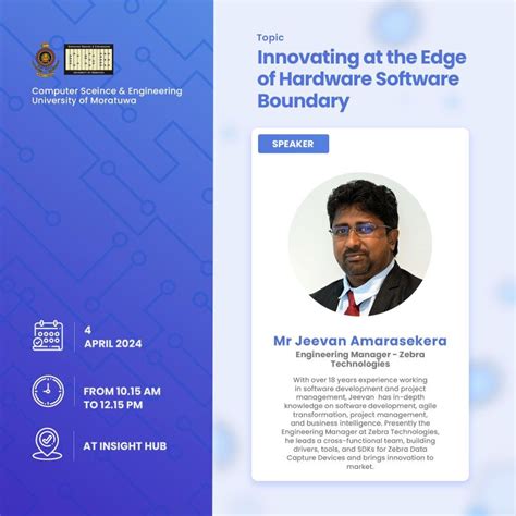 department of computer science and engineering university of moratuwa on