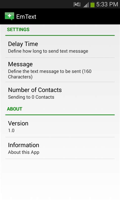 Github Psun03emtext Android Project