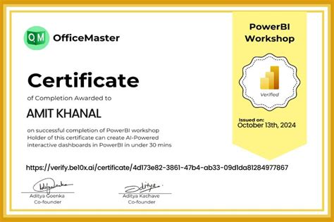 Powerbi Datavisualization Ai Businessintelligence Learningjourney Achievement Amit Khanal