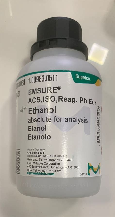 Emsure Ethanol Liquid At Kg Ethanol In Mumbai ID