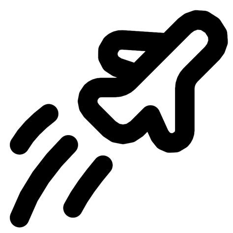 Line Airplane Svg Vectors And Icons Svg Repo