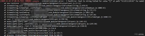 Casterror Cast To String Failed For Value At Path Xxx For Model