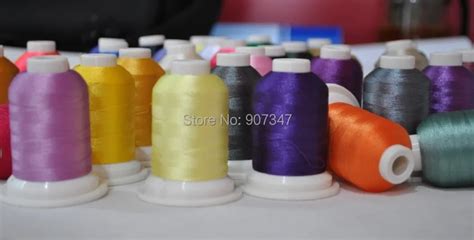 Embroidery Machine Thread Simthread 120 Spools Colors Polyester