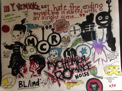 Heres Some My Chemical Romance Fan Art That I Did About A Month Ago