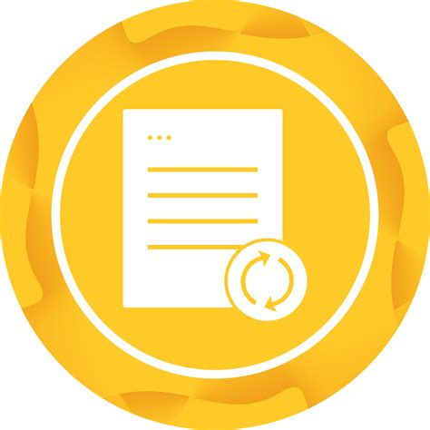 Beautiful Sync Data Glyph Vector Icon 17495611 Vector Art At Vecteezy