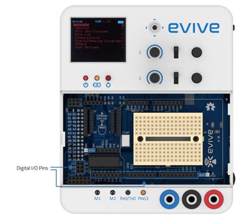 Introduction To Digital I O Pins On Evive