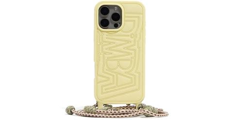 Bimba Y Lola Logo Embossed Iphone 16 Pro Max Case In Metallic Lyst