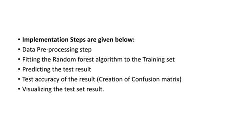 Random Forest Decision Treepptx