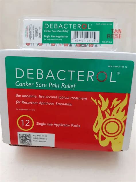 Debacterol Canker Sore Relief Lazada Ph