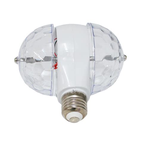 Foco Luz Led Giratorio Doble Esfera Socket E27 Buytiti Distribuidor
