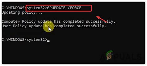 How To Fix Gpupdate Force Command Not Working Issue