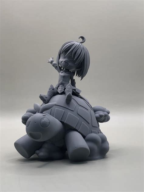 梅普露《因为太怕痛就全点防御力了》3d打印模型 梅普露《因为太怕痛就全点防御力了》3d打印模型stl下载 卡通3d打印模型
