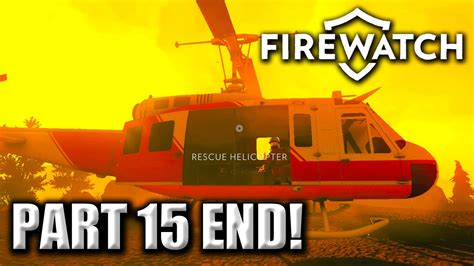 Firewatch Gameplay Walkthrough Part 15 Ending 1080p Hd No