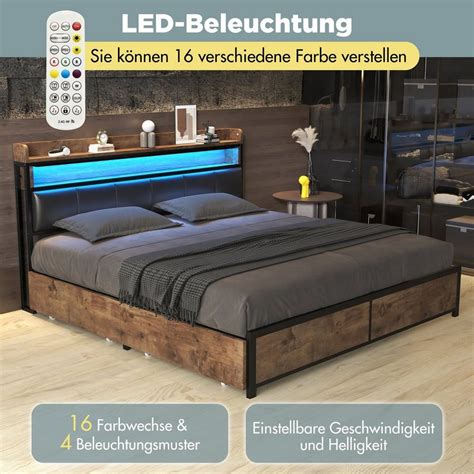 Hauss Sploe Polsterbett Polsterbett Funktionsbett Bettrahmen Jugendbett
