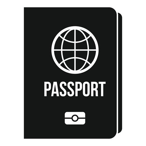 International Passport Icon Simple Style 14520958 Vector Art At Vecteezy