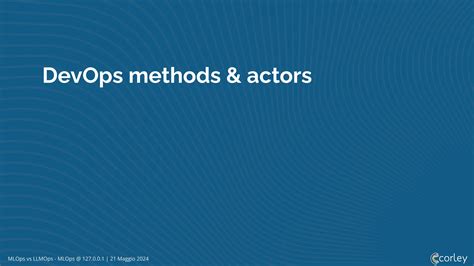 Mlops Vs Llmops By Workflows And Use Cases 2024 05 21 Ppt