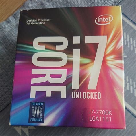Yahooオークション Intel Cpu Core I7 7700k Box Lga1151 Bx80677i