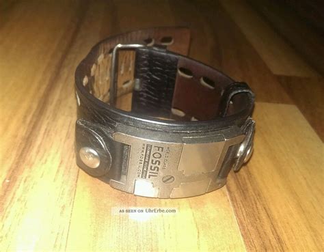 Fossil Echtlederarmband