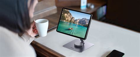 UGREEN Support Tablette Magnétique Bureau Conçu pour iPad Pro 12 9