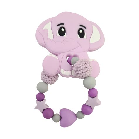 Lila Elefant Nuggisugerch