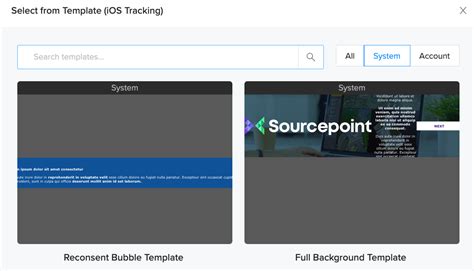 Message System Templates Ios Tracking Sourcepoint