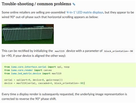 Text Scrolling Throught 4 8x8 Max7219 · Issue 166 · Rm Hulllumaled