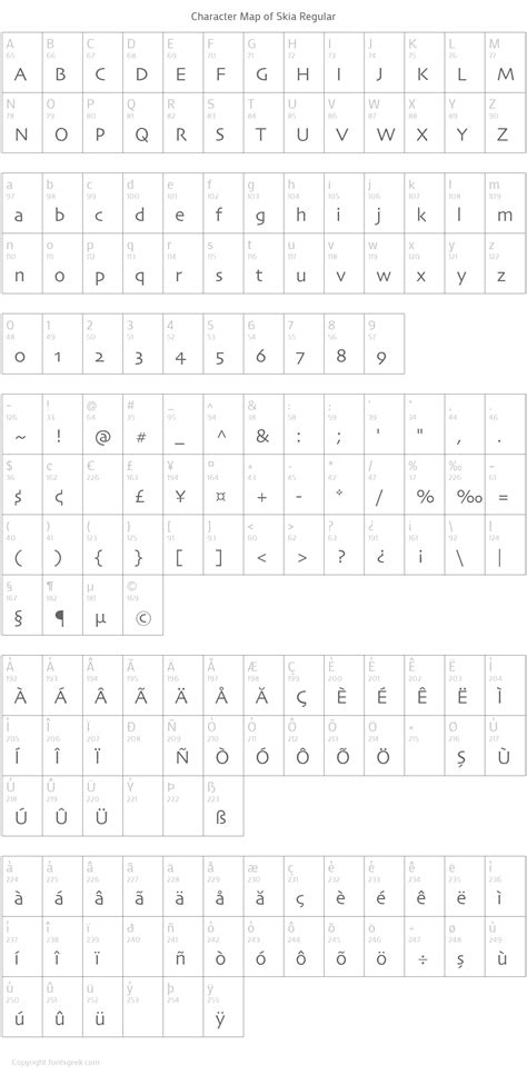 Skia Regular Download For Free View Sample Text Rating And More On Fontsgeek Com