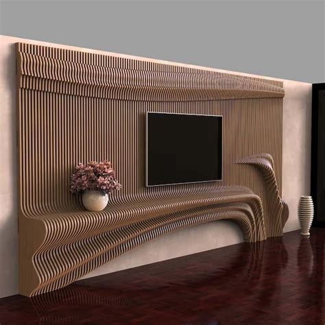 Factory Custom Parametric Design Carving Arts TV Stand Accent Furniture Decoration