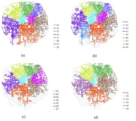 Low Resolution Spatial Communities Discovered By Two Methods During