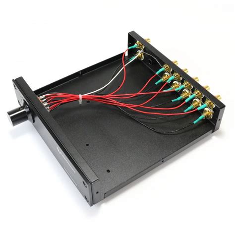 Audiophonics Sélecteur De Source Passif Alps 5 Vers 1 Noir Audiophonics