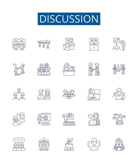 Surveys Line Icons Signs Set Design Collection Survey Polls Questionnaires Stock Vector By