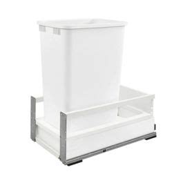 Rev A Shelf TWCSC TANDEMBOX BLUMOTION Bottom Mount Waste Pullout Single 50 Qt 12 1 2 W X 22