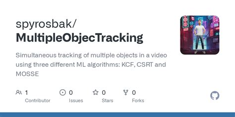 github spyrosbak multipleobjectracking simultaneous tracking of