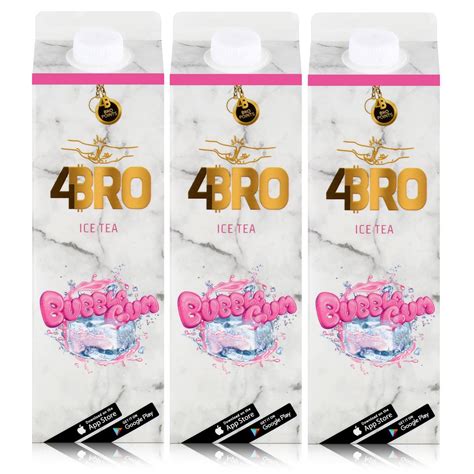 4BRO Ice Tea Eistee Bubble Gum 1L Kaufland De