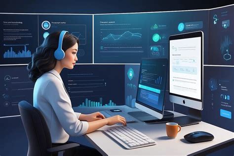 Interactive Data Privacy Controls Premium Ai Generated Image