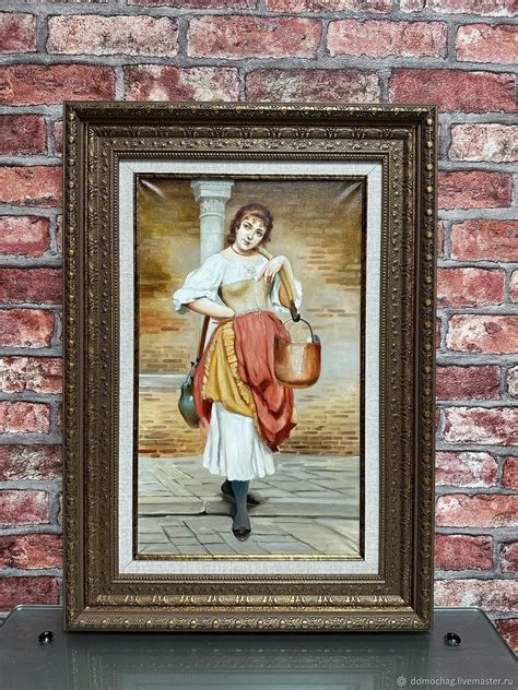 Картина Девушка с коромыслом Катырева С в интернет магазине Ярмарка