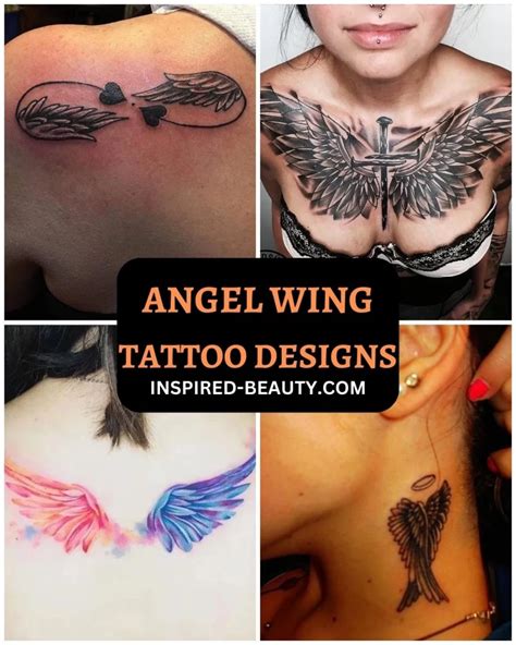 25 Angel Wing Tattoo Ideas And Meaning Inspired Beauty