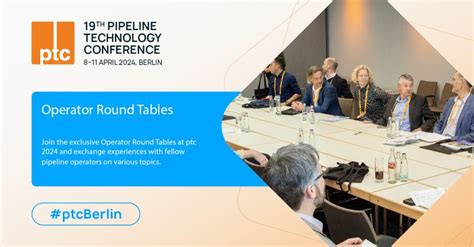 Pipeline Technology Conference Ptc On Linkedin Ili Pipeline Ptcberlin