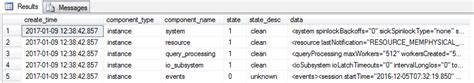 Using Sp Server Diagnostics