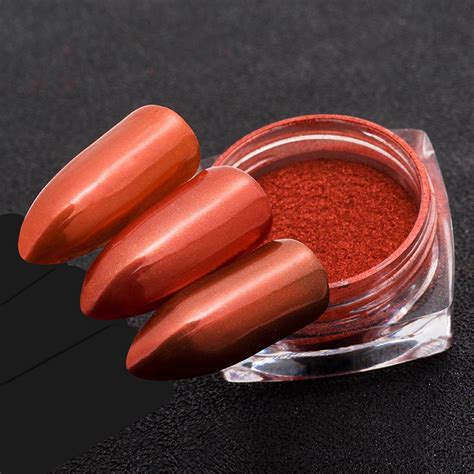 Mtssii 홀로그램 미러 파우더 네일 아트 로즈 골드 반짝이 가루 반짝이 크롬 안료 손톱 Diy 매니큐어 액세서리powder