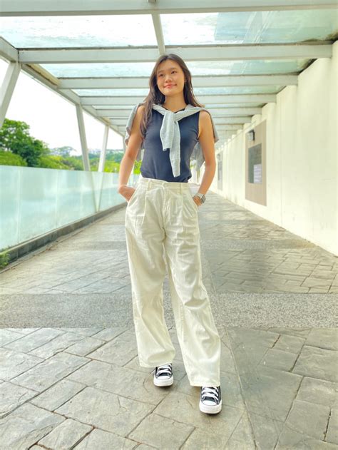 ดูไอเดียสไตล์การแต่งตัวสำหรับ「เสื้อเชิ้ต Extra Fine Cotton แขนยาว ลาย