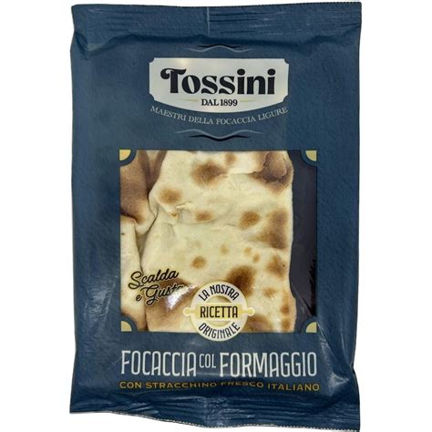 Focaccia Col Formaggio Tossini 160 G Coop Shop