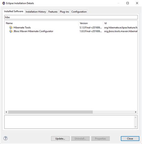 Hibernate Tools Perspective Does Not Appear After Installation On