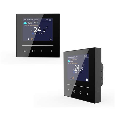 LCD Smart Color Thermostat Manufacturers Customized LCD Smart Color Thermostat