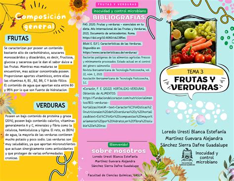 Frutas Y Verduras Vdsebdgetbrdberbvedbrfve Loredo Uresti Blanca