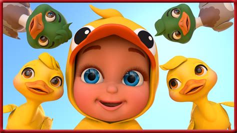 Cinco Patitos 🦆🦆 Momo Cartoon Canciones Infantiles And Cuentos 63