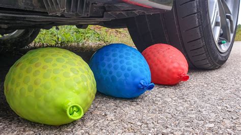 Crushing Crunchy And Soft Things By Car Experiment Car Vs Orbeez